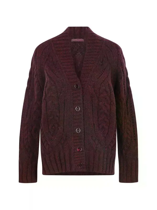 Ermanno Scervino Cable-knit Cardigan