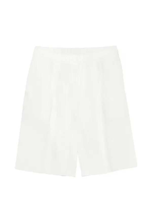 Issey Miyake Pleated Wide-leg Shorts