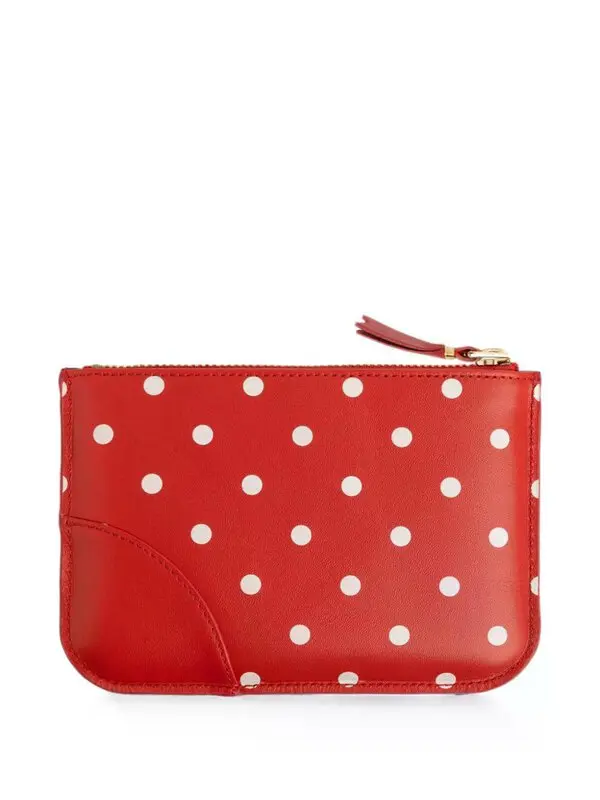 Comme Des Garçons Small Polka-dot-print Wallet