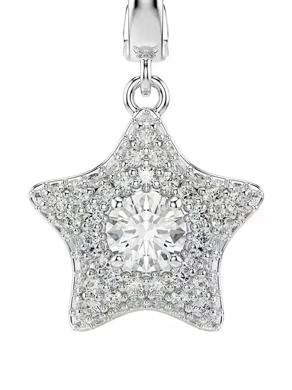 SWAROVSKI Sublime Star Crystal-embellished Charm - Silver