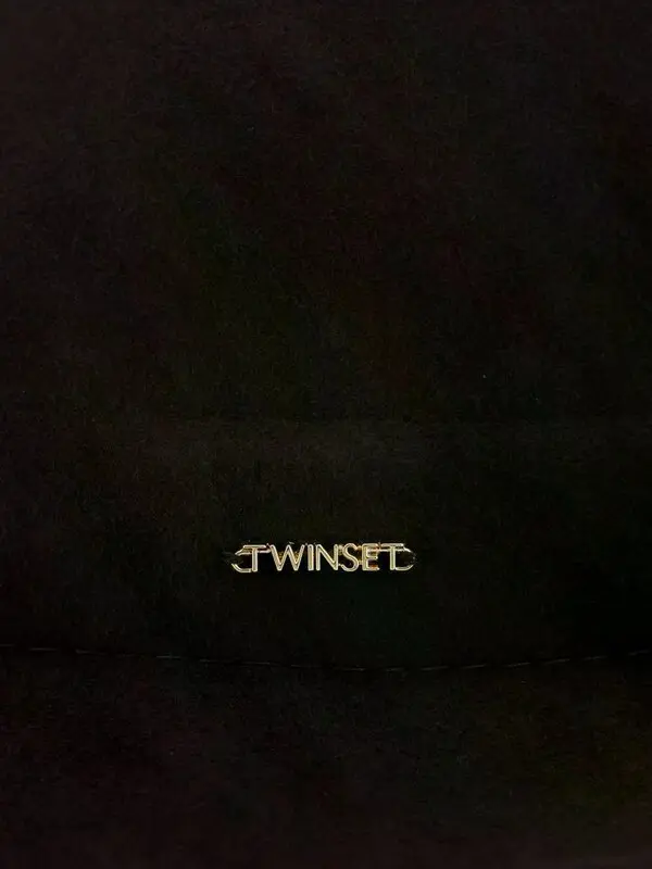 TWINSET Logo-plaque Wool Hat