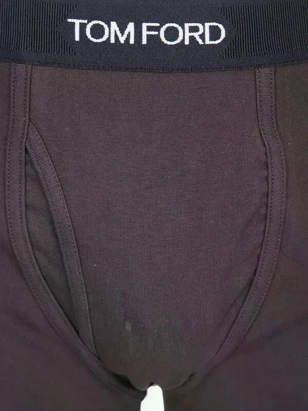TOM FORD Logo-waistband Cotton Briefs