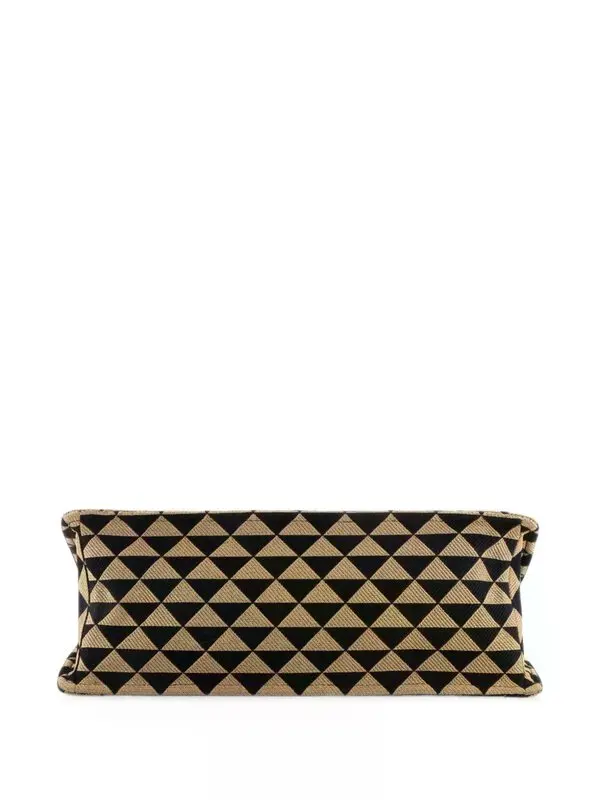 Prada Symbole Shopper Jacquard Large Tote Bag