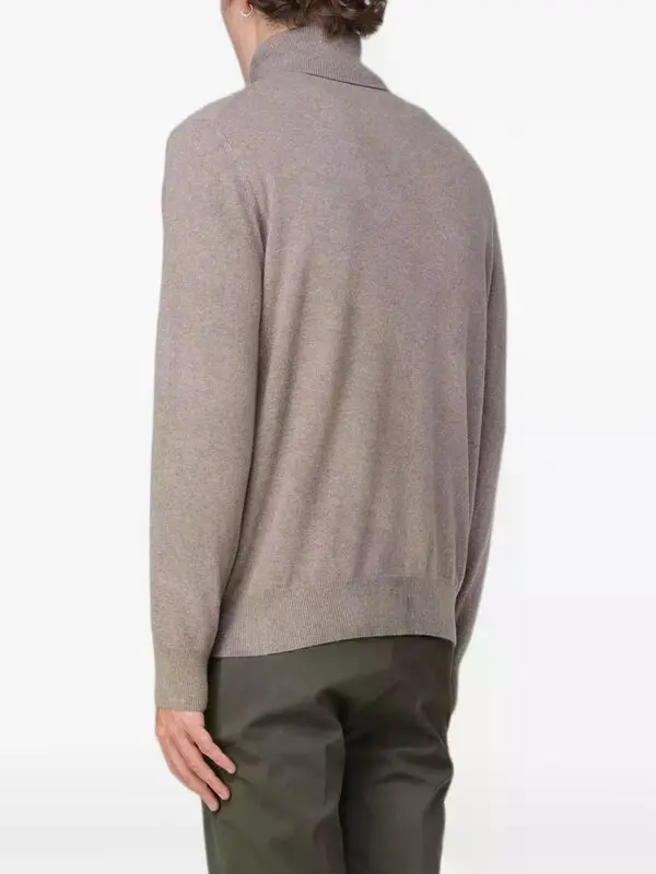 XC Roll-neck Sweater - Grey
