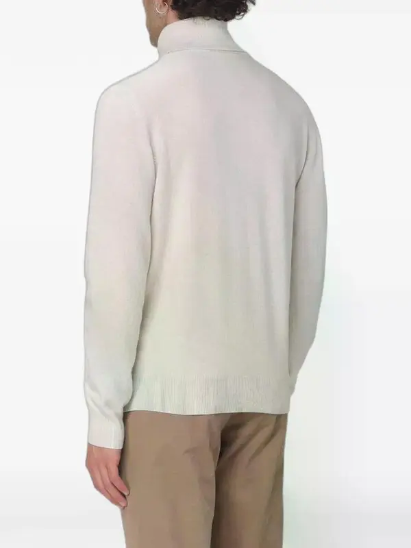 XC Roll-neck Knitted Sweater