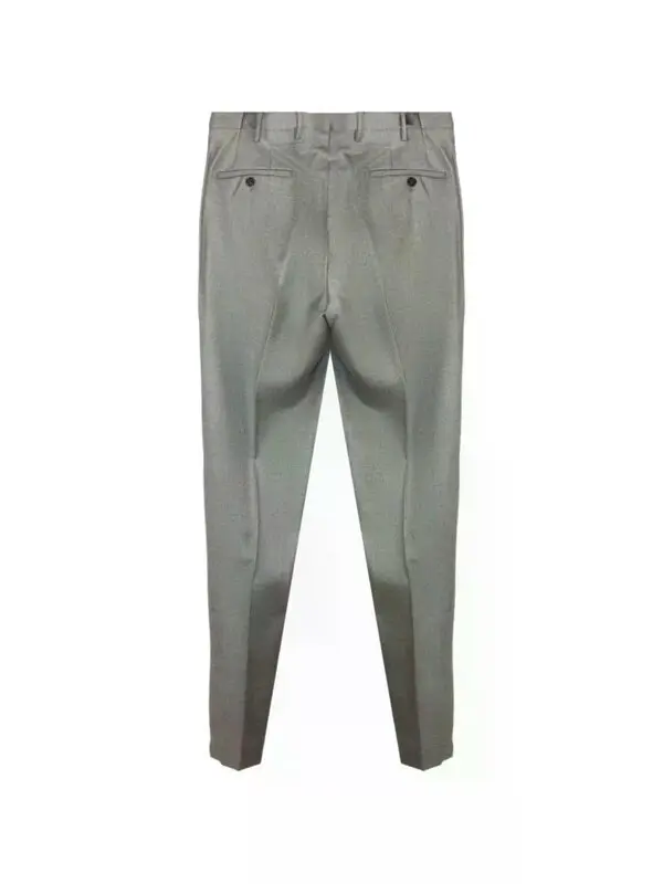 Incotex Mélange-effect Slim-fit Trousers