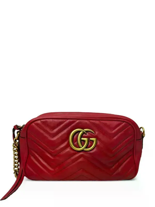 Gucci Marmont Quilted Shoulder Bag