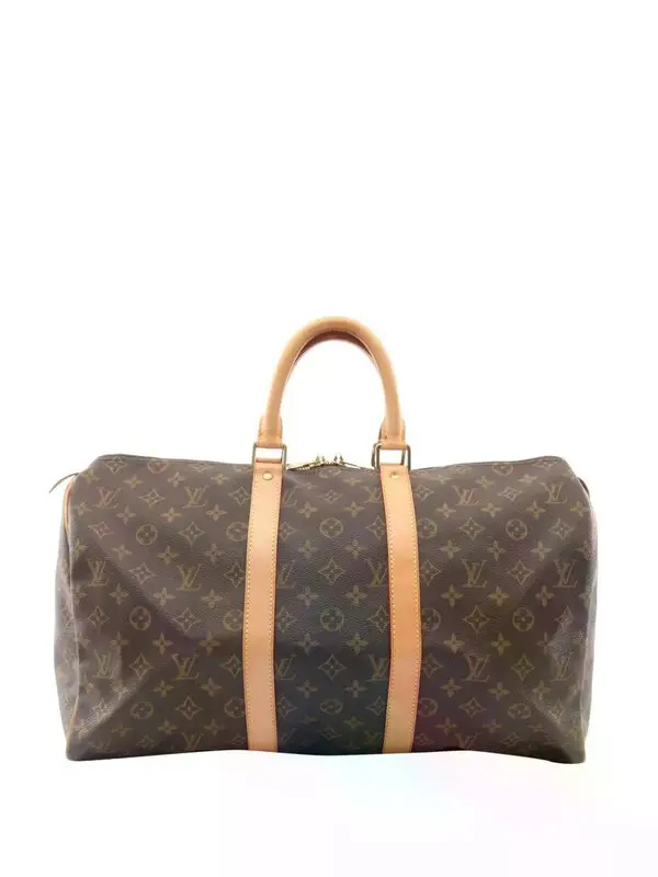 LOUIS VUITTON Monogram Keepall Travel Bag