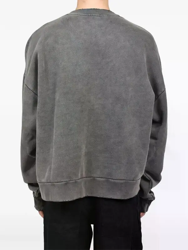 ASKYURSELF Goth Logo-print Sweater