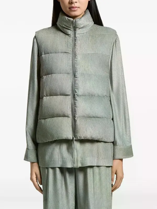 Peserico Quilted Corduroy Gilet