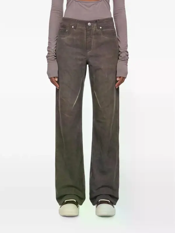 Rick Owens Fog Cut Denim Jeans