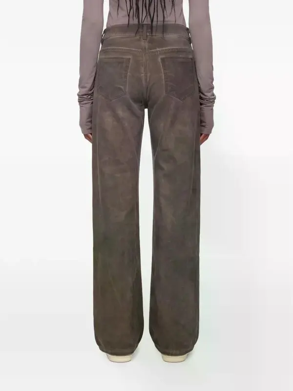 Rick Owens Fog Cut Denim Jeans