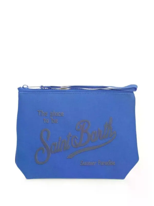 MC2 SAINT BARTH Aline Logo-print Clutch Bag
