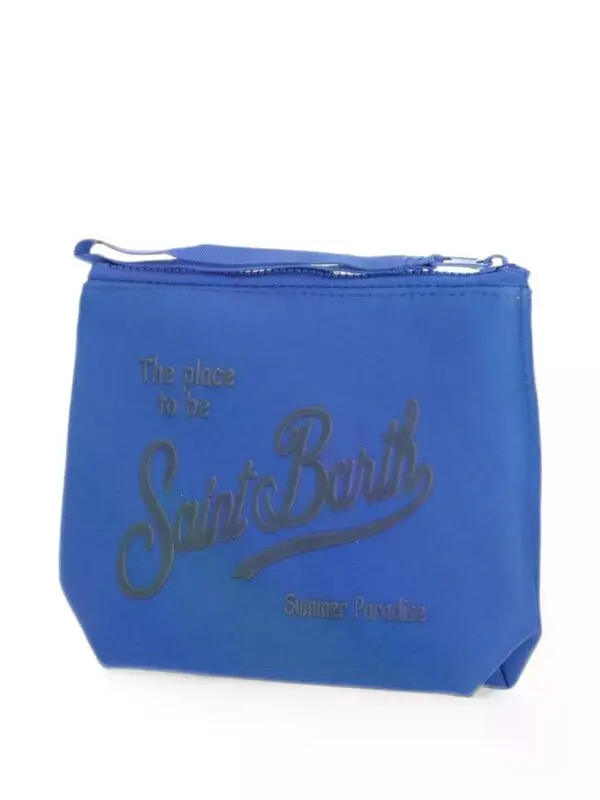 MC2 SAINT BARTH Aline Logo-print Clutch Bag