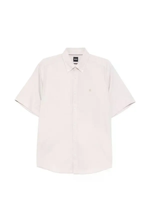 BOSS Logo-embroidered Shirt