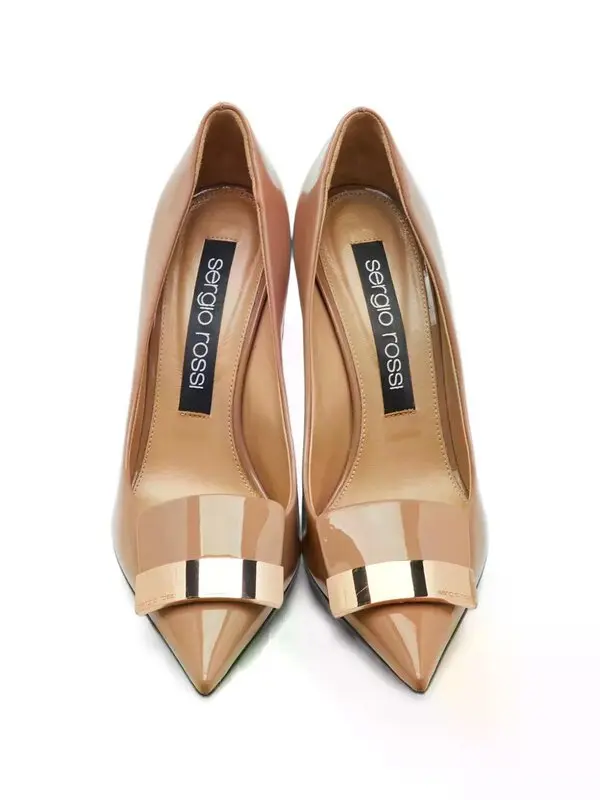 SERGIO ROSSI Sr1 Patent Leather Pumps
