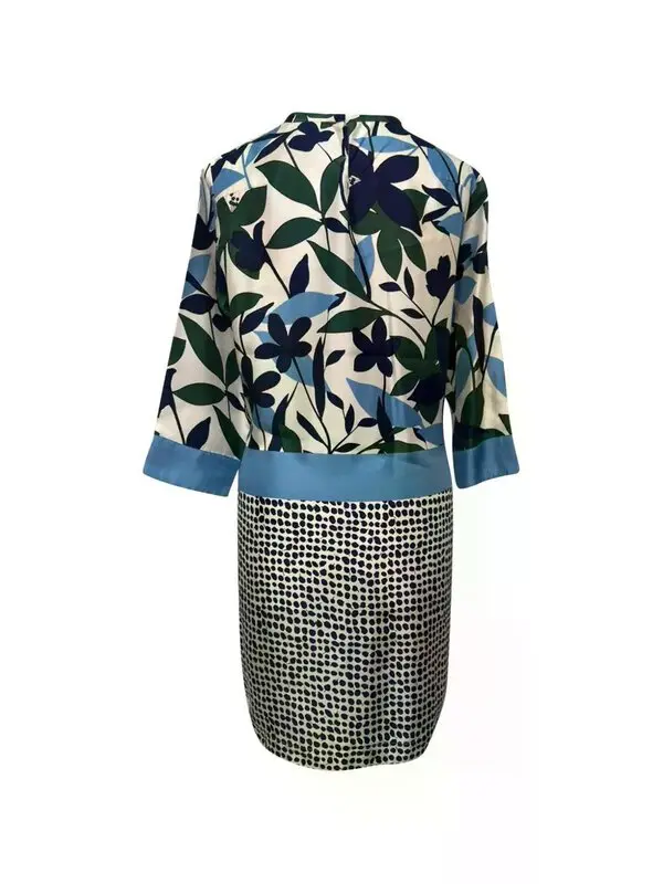 Max Mara 2020s Floral-print Silk Dress