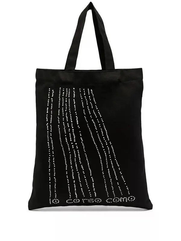 10 CORSO COMO Logo Print Cotton Tote
