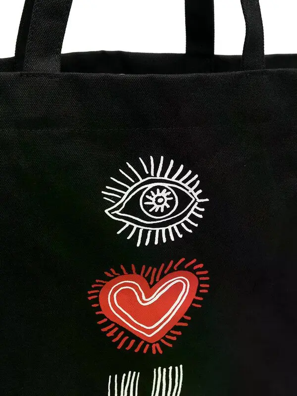 10 CORSO COMO Printed Canvas Tote Bag