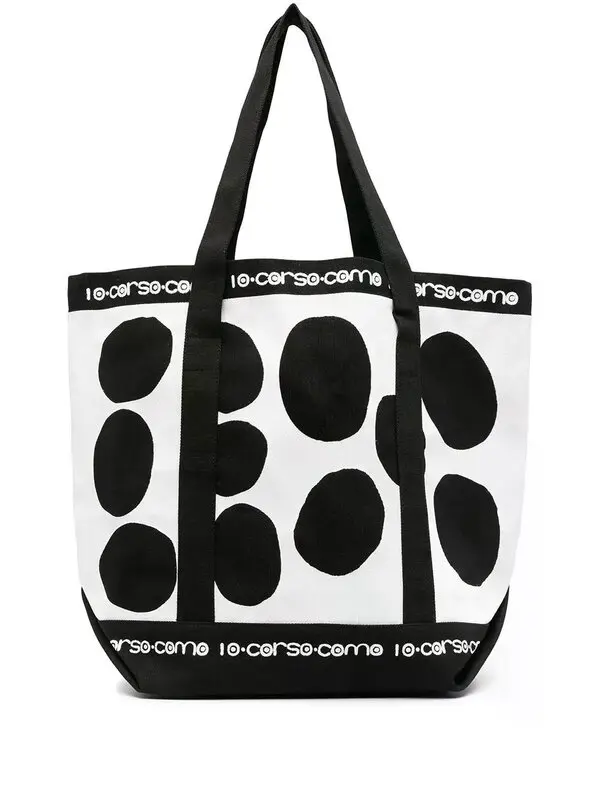 10 CORSO COMO Two-tone Tote Bag