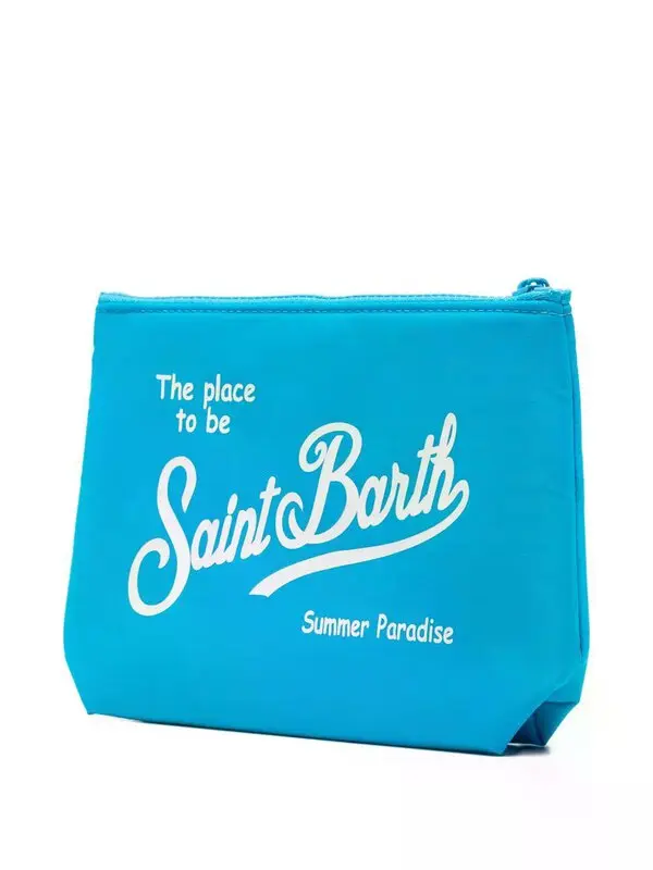 MC2 SAINT BARTH Aline Logo-print Clutch Bag
