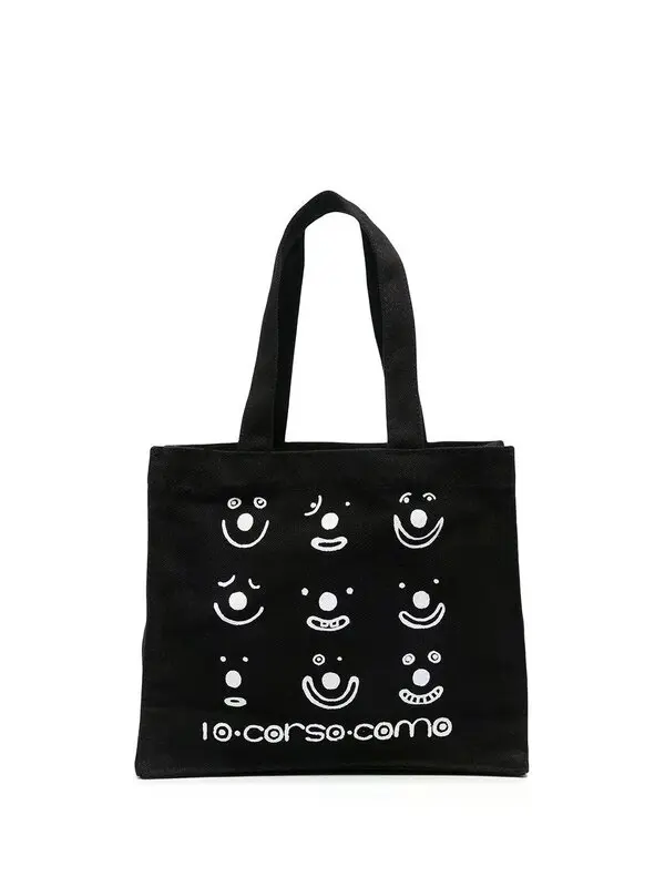 10 CORSO COMO Graphic Print Mini Tote Bag