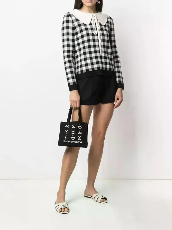 10 CORSO COMO Graphic Print Mini Tote Bag