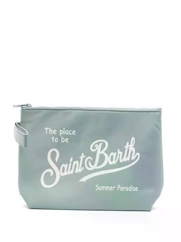 MC2 SAINT BARTH Logo-print Clutch Bag