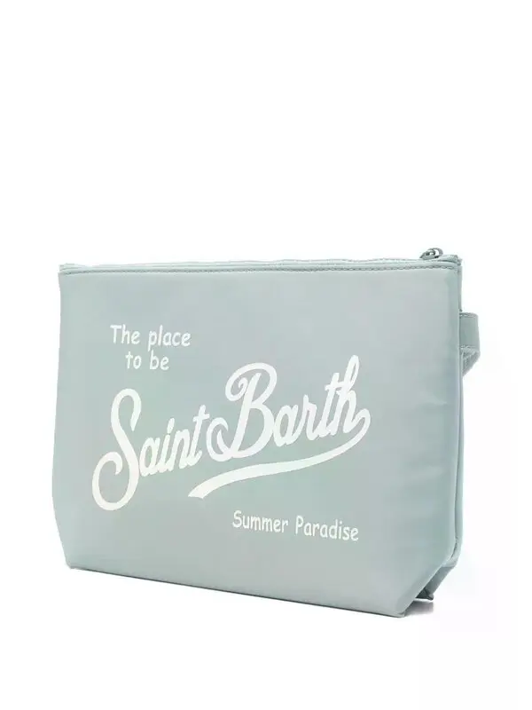 MC2 SAINT BARTH Logo-print Clutch Bag