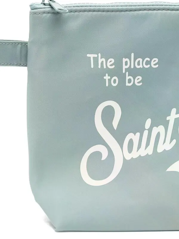 MC2 SAINT BARTH Logo-print Clutch Bag