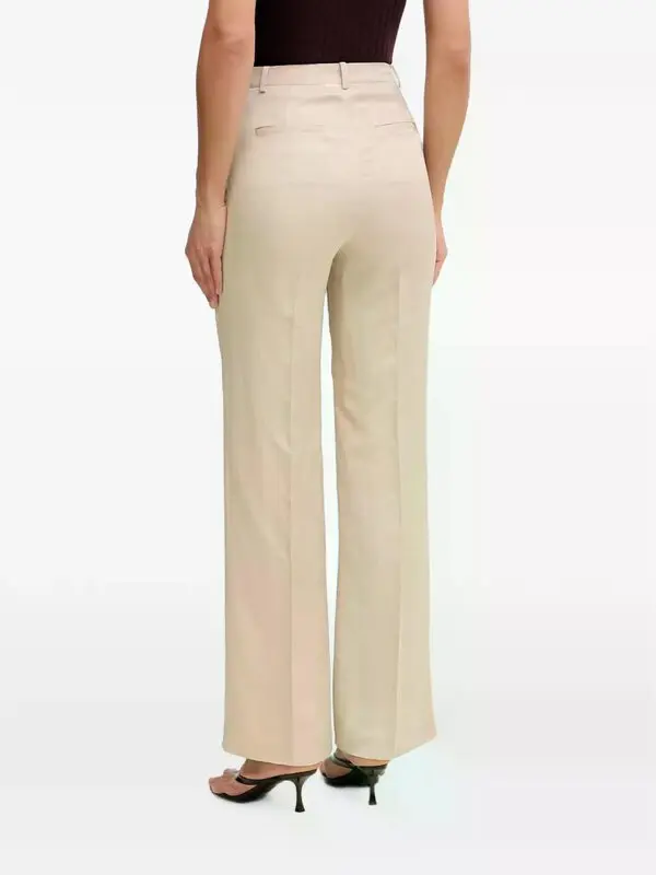 Sisley Pressed-crease Straight-leg Trousers