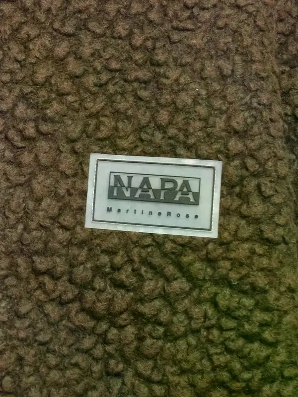NAPA BY MARTINE ROSE Fleece Zip-up Jacket