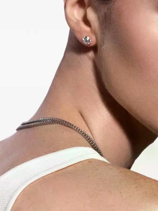 WITH LOVE Lab-grown Diamond Martini Stud Earrings