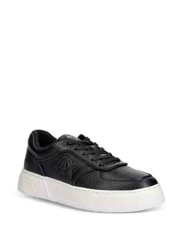 Armani Exchange Pebbled Sneakers