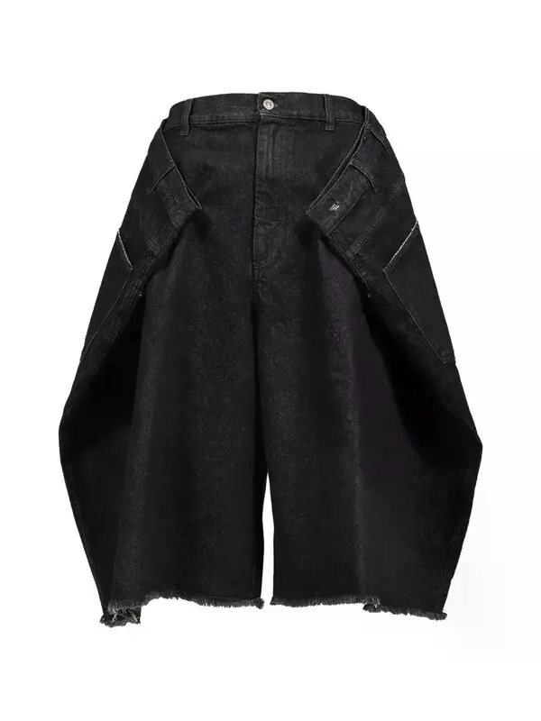LỰU ĐẠN Cut-off Wide-fit Shorts