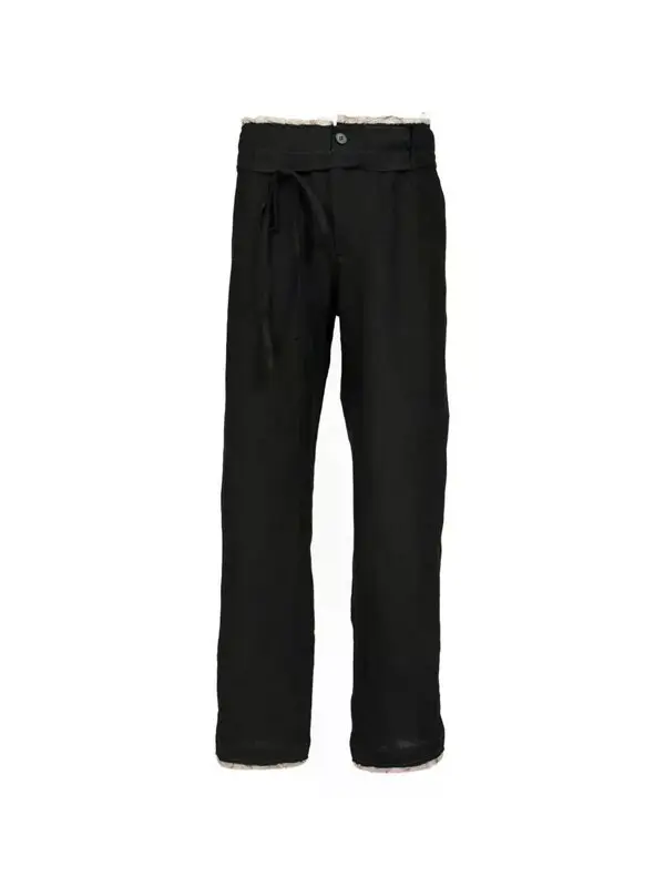 POST ARCHIVE FACTION Drifter Raw-edge Trousers