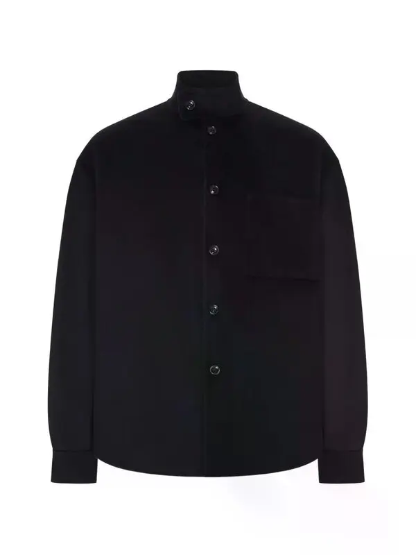 Giorgio Armani Cashmere High-neck Jacket