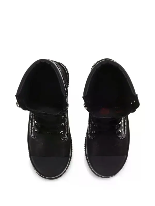 Matthew Williamson Contrast-stitch Lace-up Ankle Boots