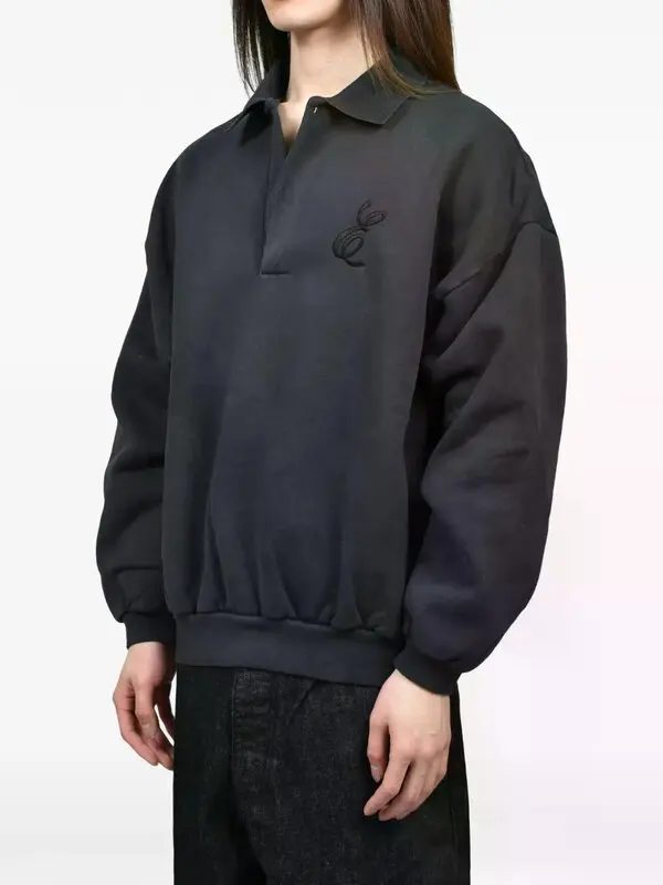 ESSENTIALS Logo-embroidered Sweatshirt