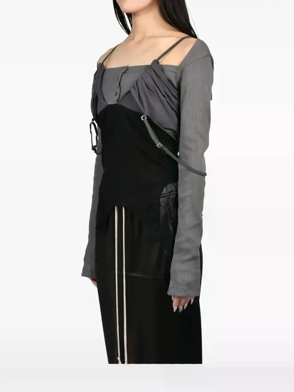 SRVC STUDIO Layered Cut-out Top