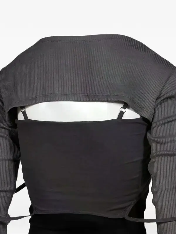 SRVC STUDIO Layered Cut-out Top