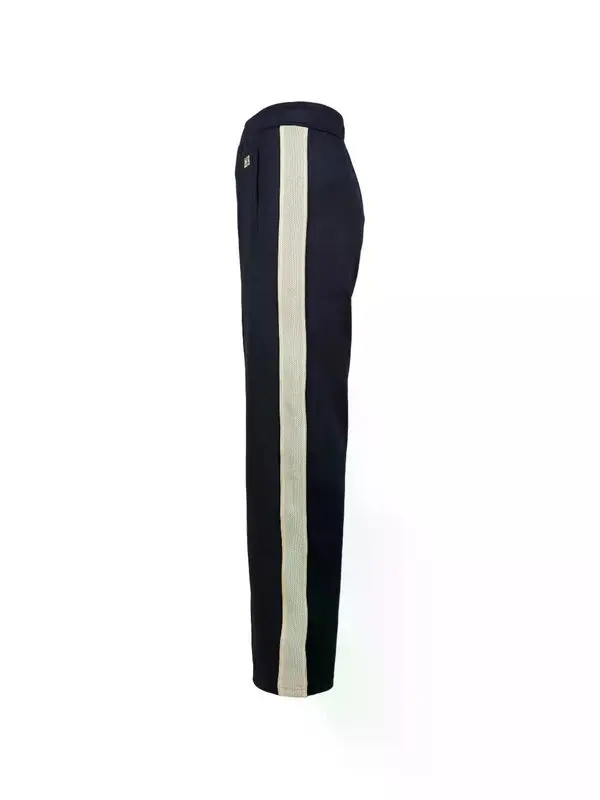 WALES BONNER Motion Track Logo-embroidered Side-stripe Track Pants