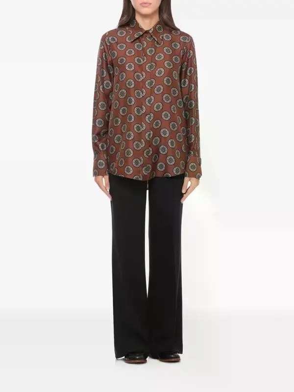 Alberto Biani Spherical-print Shirt