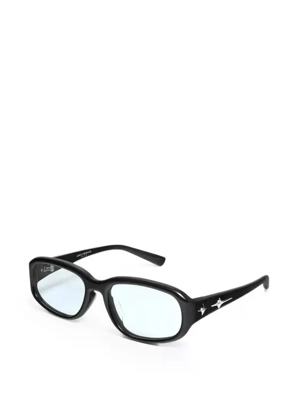 GENTLE MONSTER Bold-optical Rectangle-frame Sunglasses - Black