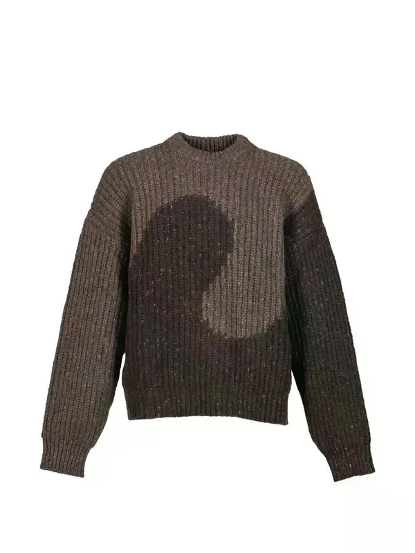 ERL Swirl Rib-knit Sweater