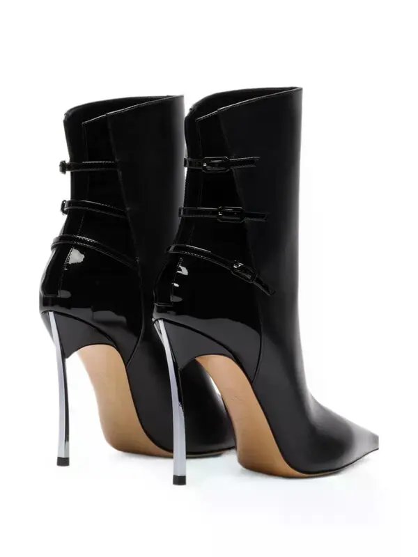 Casadei Superblade Leather Ankle Boots