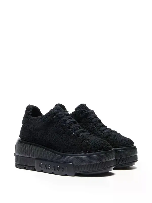 Casadei Nexus Peak Wedge Sneakers