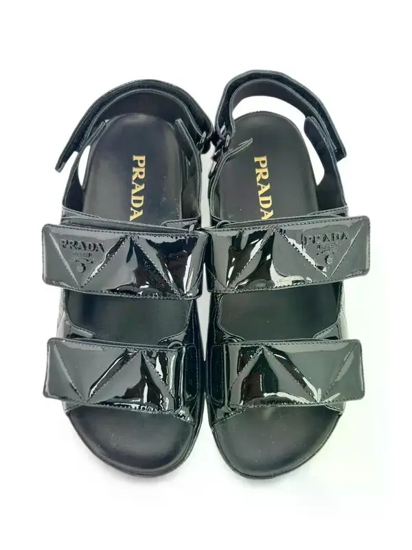 Prada Quilted Slingback Sandals
