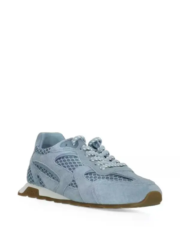 Ash Kasar Net Mesh-panelled Suede Sneakers