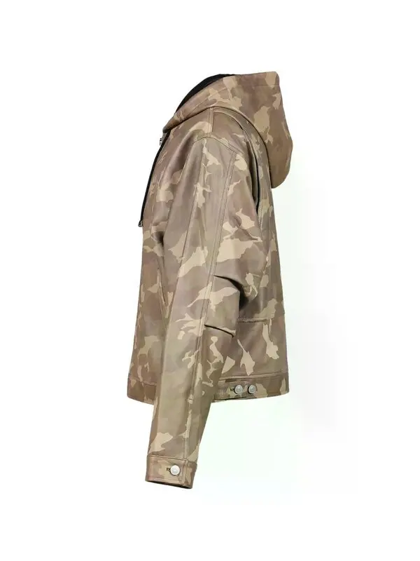 EZR Camouflage-print Zip-up Jacket